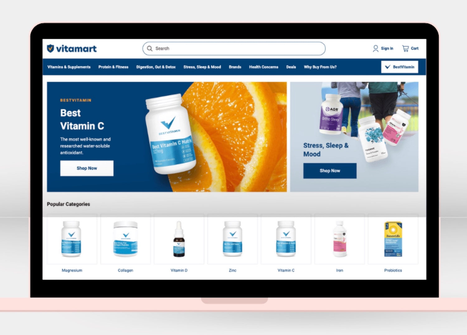 All About The New Vitamart.ca Website