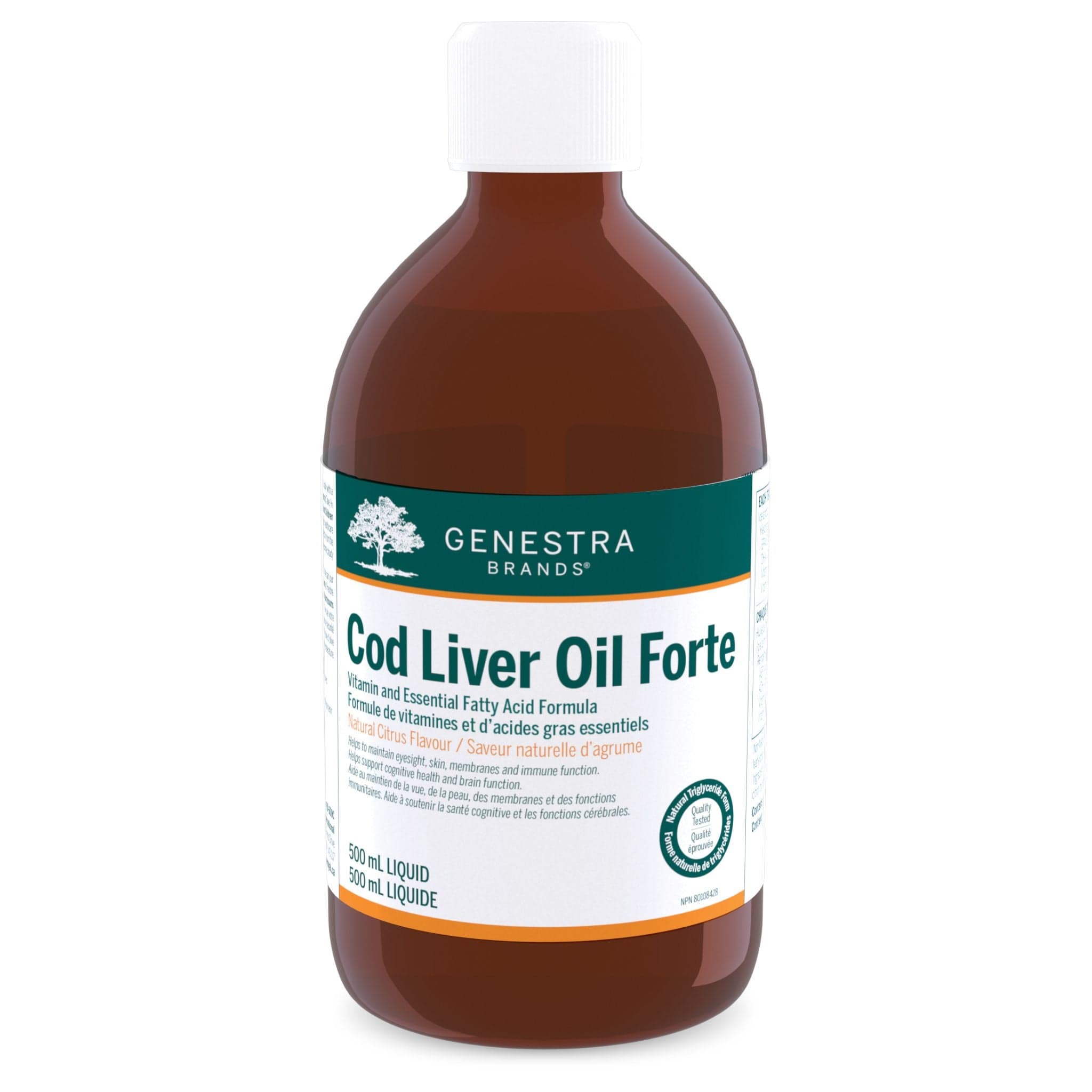 Genestra Cod Liver Oil Forte, Pharmaceutical grade, Wild Fish Sourced