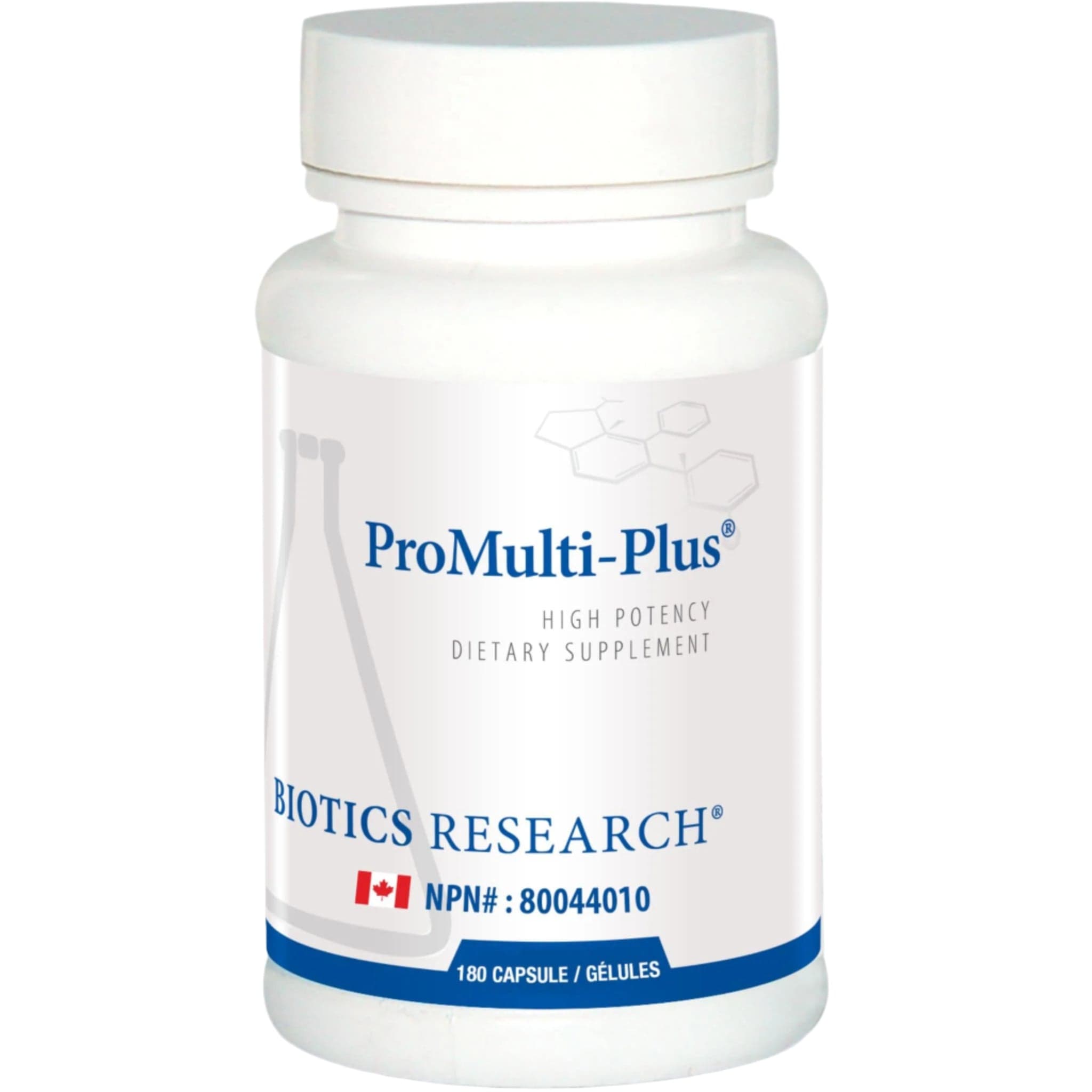 Biotics Research ProMulti-Plus with Active B Vitamins, 180 Capsules