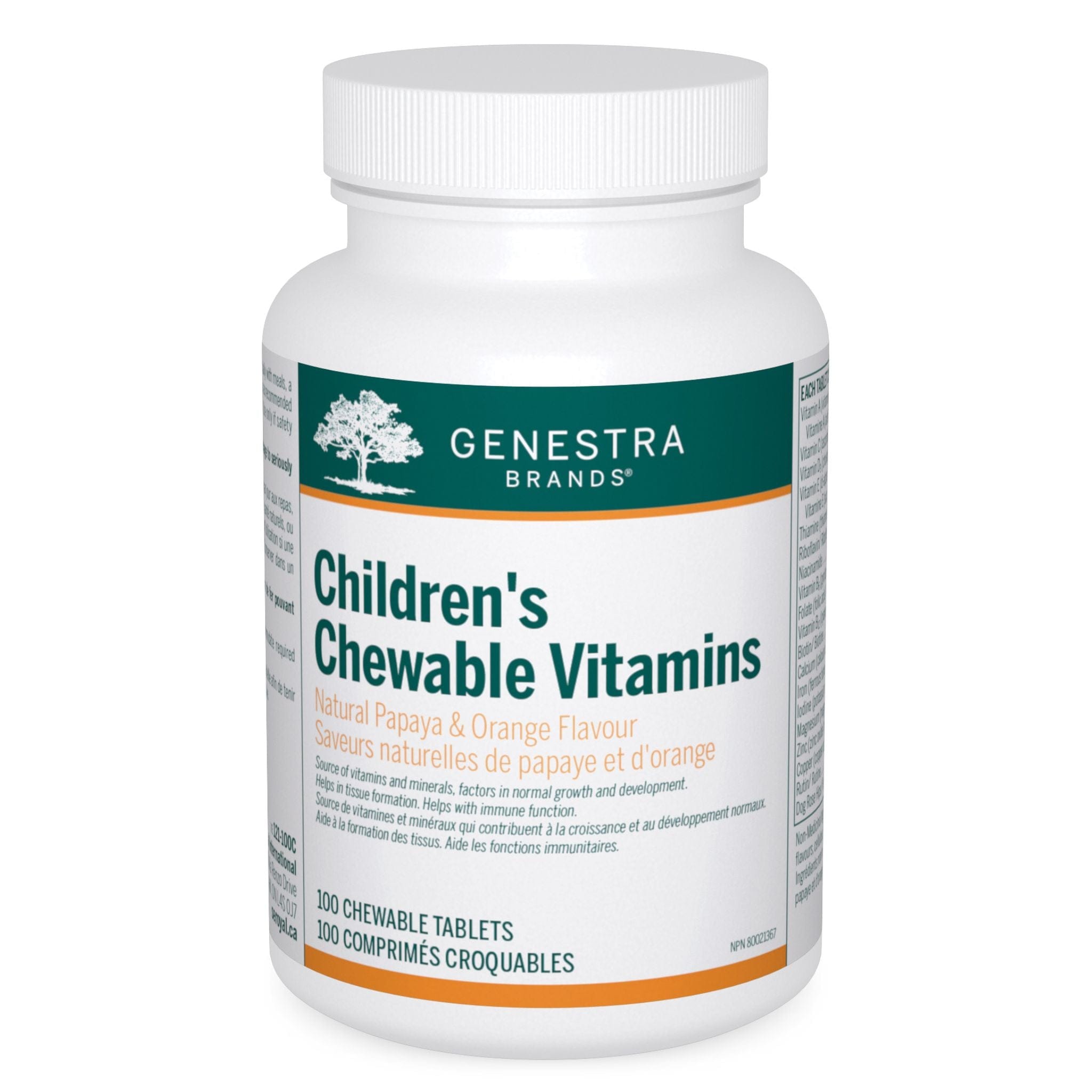 Genestra Children's Chewable Vitamins, 100 Tablets