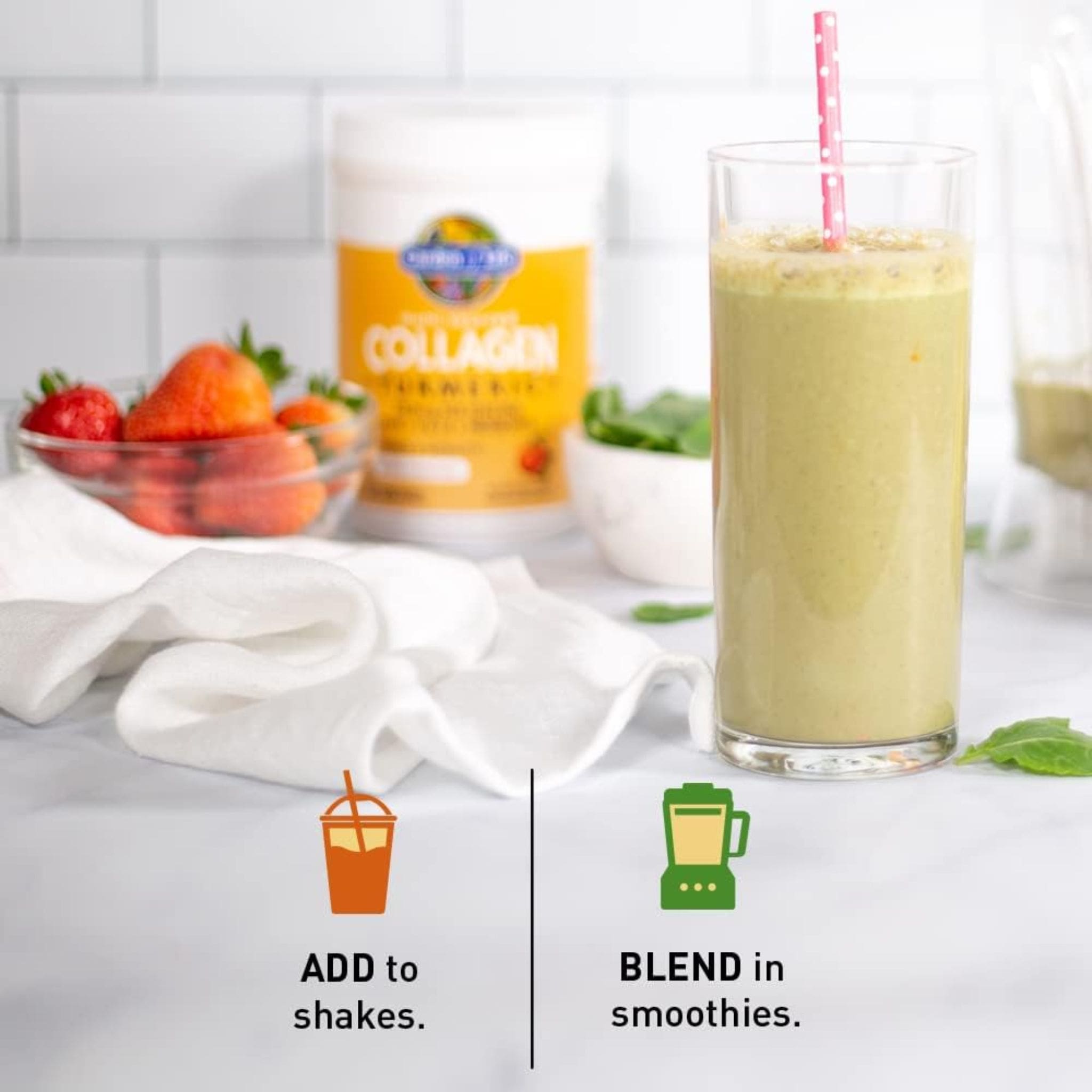 Garden of Life Multi-Sourced Collagen Turmeric for Joints and Mobility