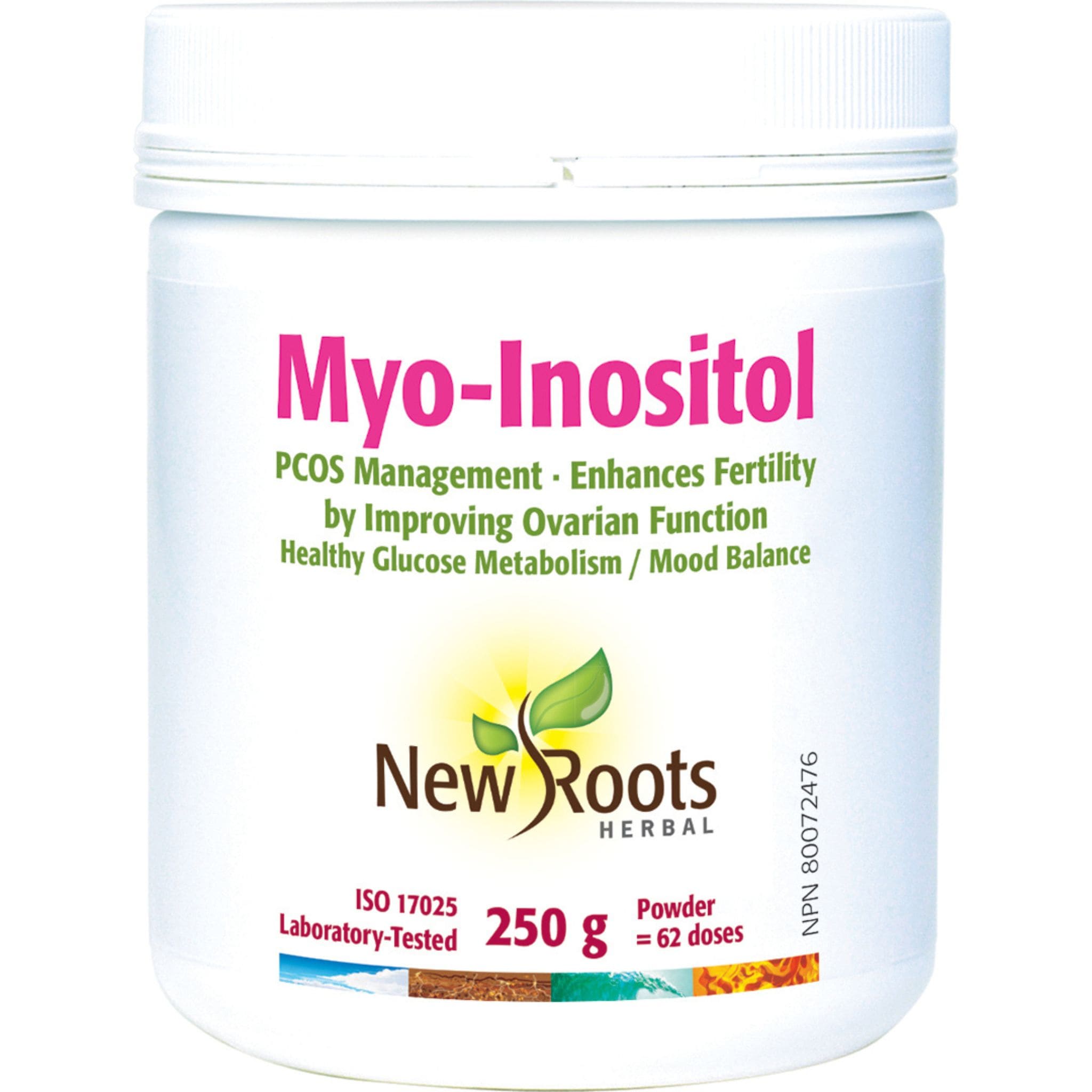 New Roots Myo-Inositol Powder, 3rd Party Tested