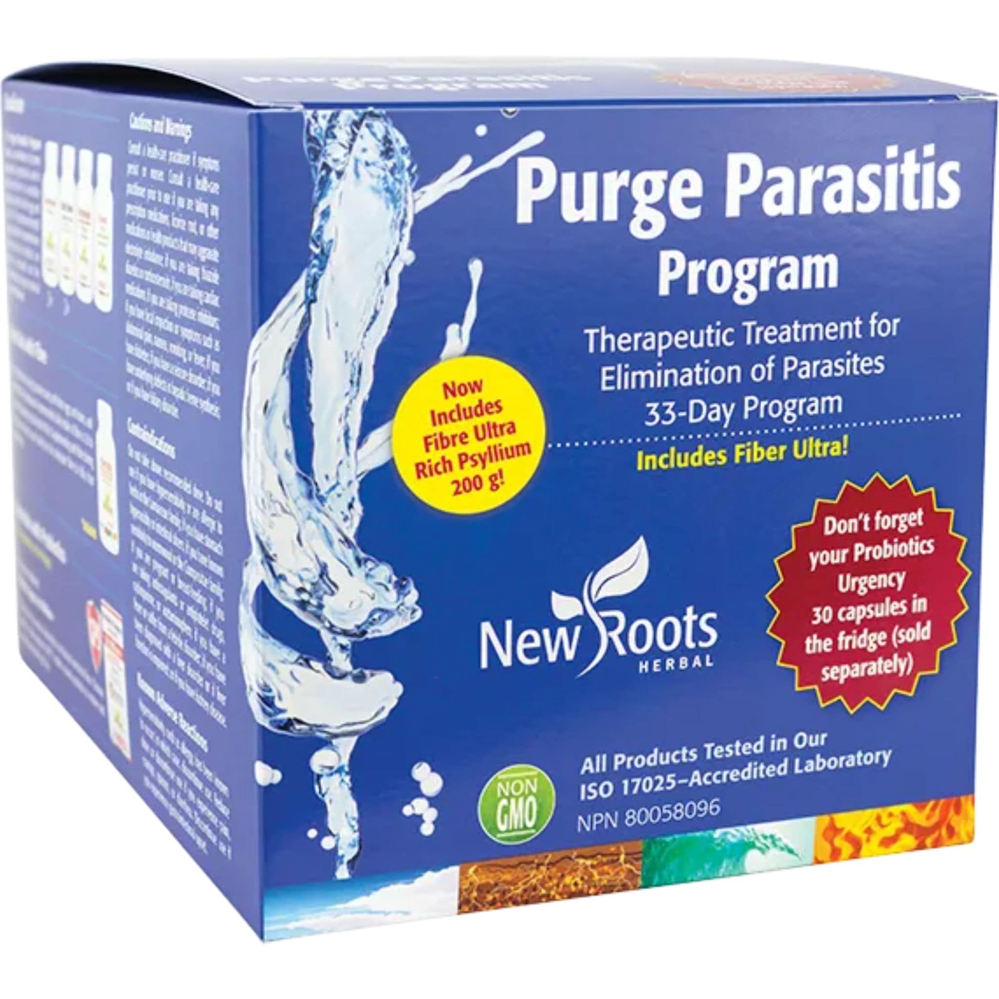 New Roots Purge Parasitis Program Kit, Maximum Strength 33-Day Cleanse