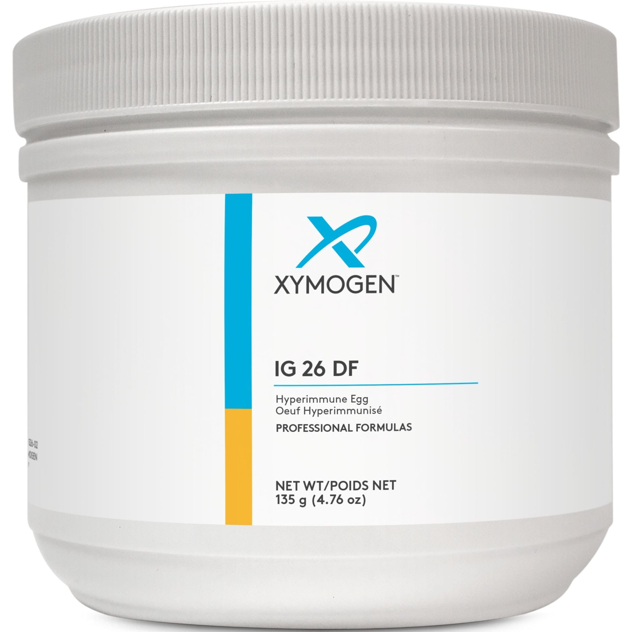 Xymogen IG 26 DF Egg Protein Powder, Hyperimmune Egg Immune Support, U
