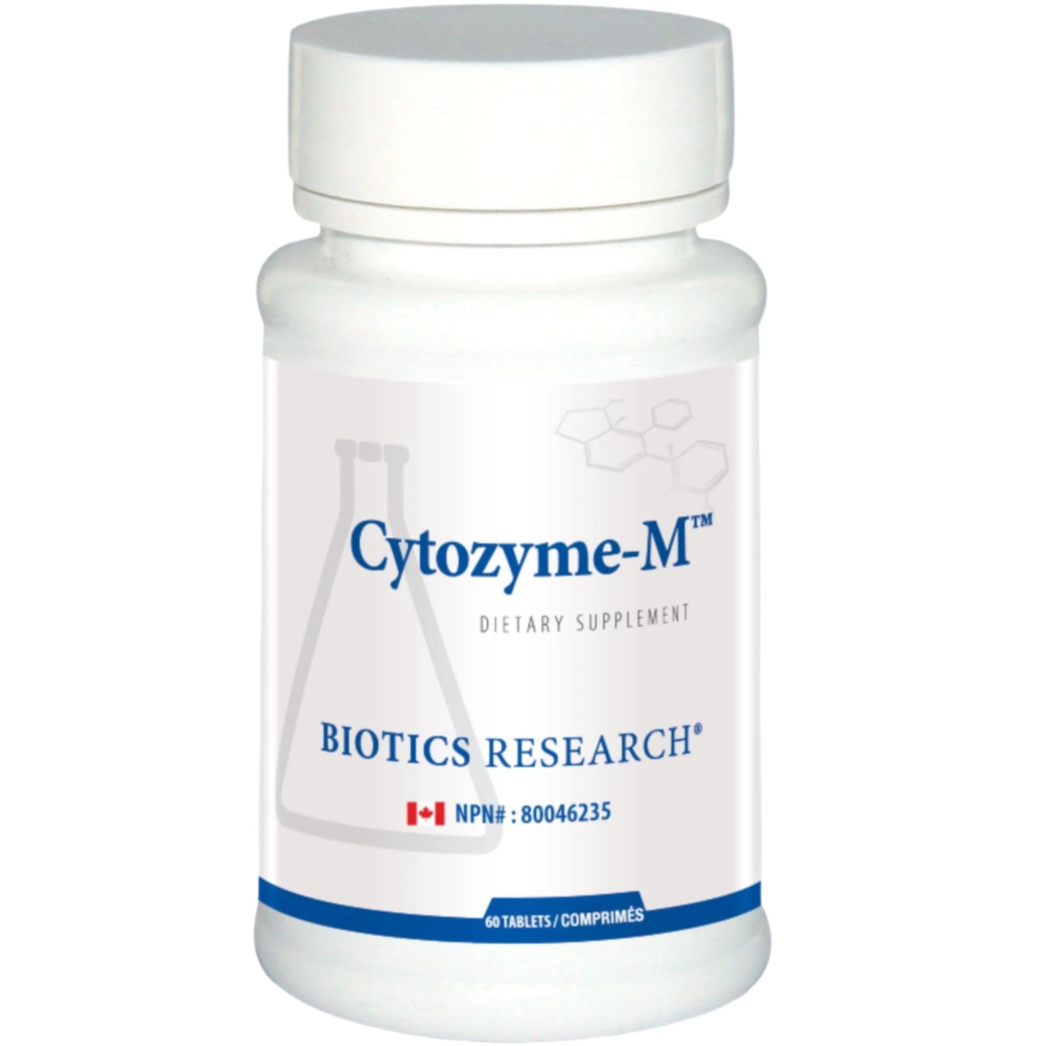 Biotics Research Cytozyme-M, Supports Endocrine Health, 60 Tablets