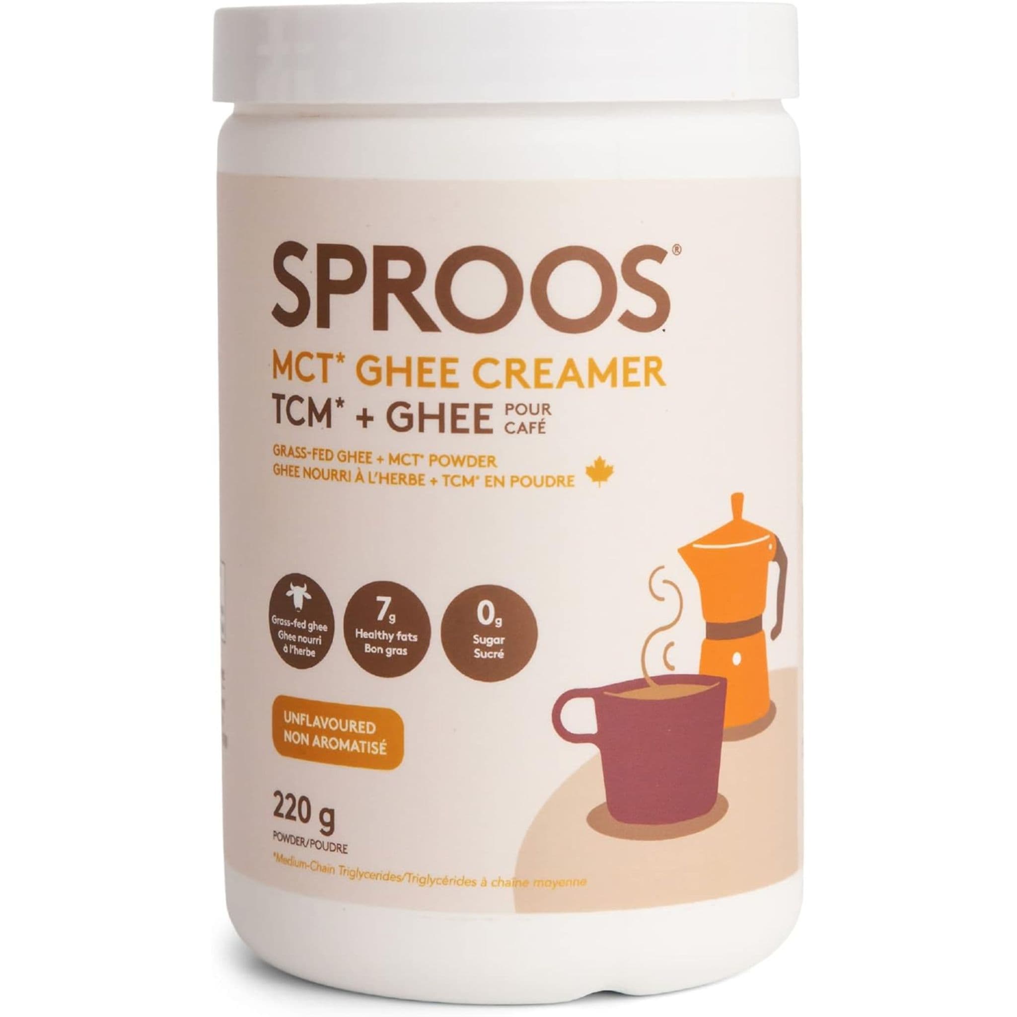 Sproos Ghee MCT Creamer, 220g