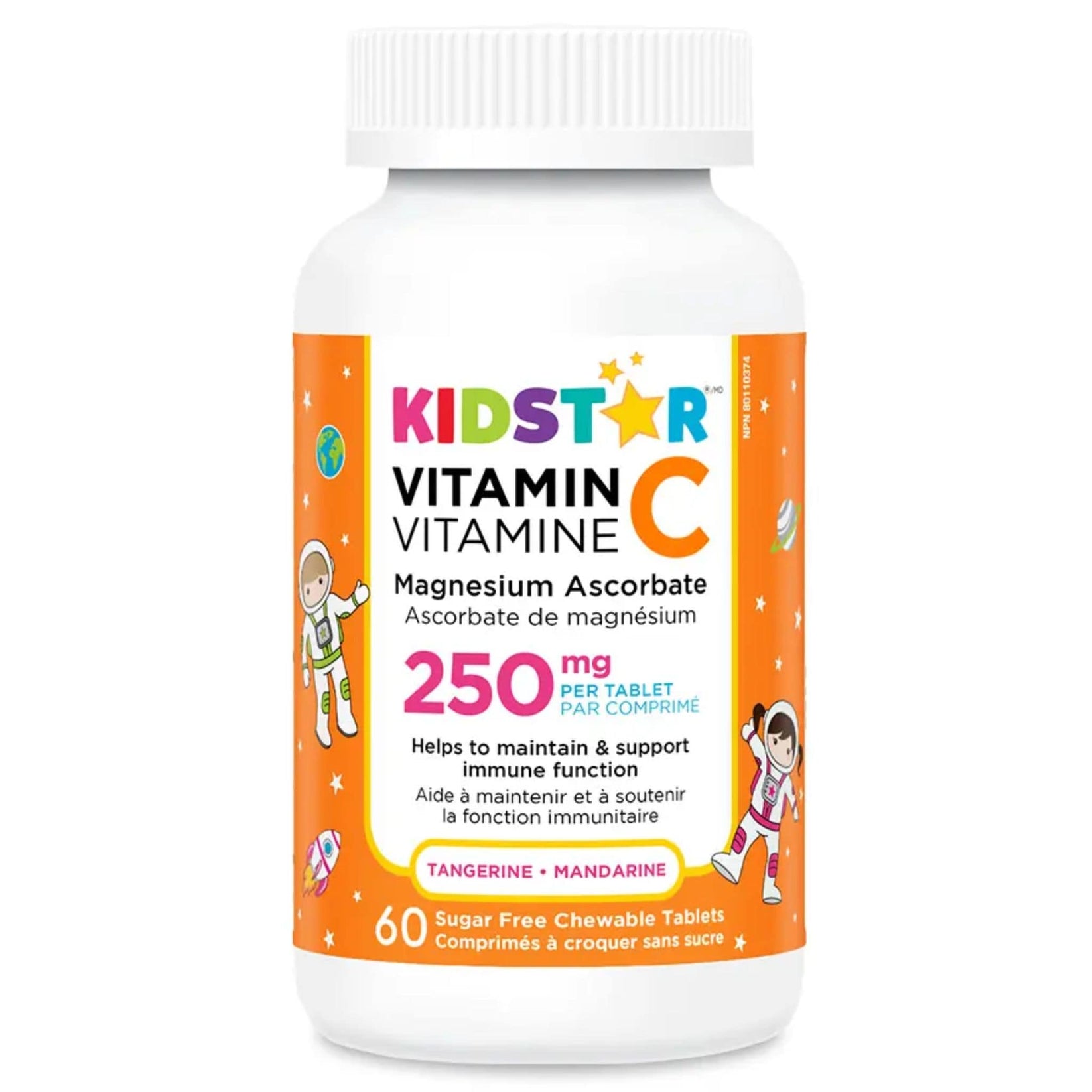 Shop KidStar Chewable Vitamin C 250mg, 60 Chewable Tablets