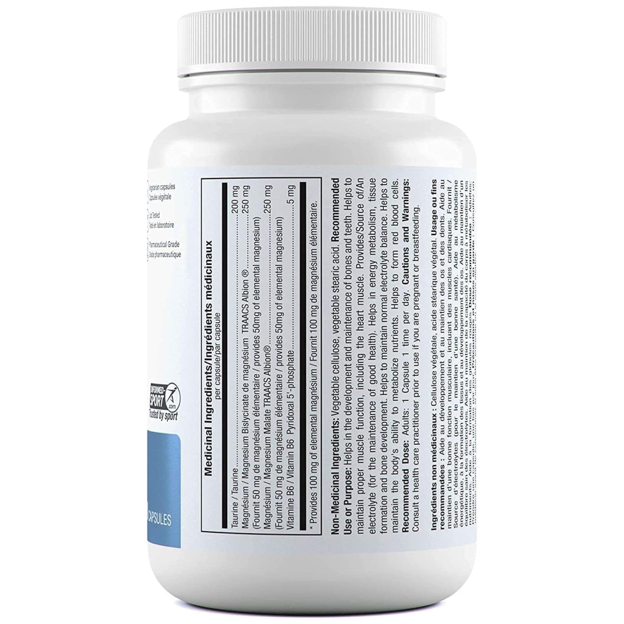 ATP Lab SynerMag, High Potency Magnesium, 90 Vegetable Capsules