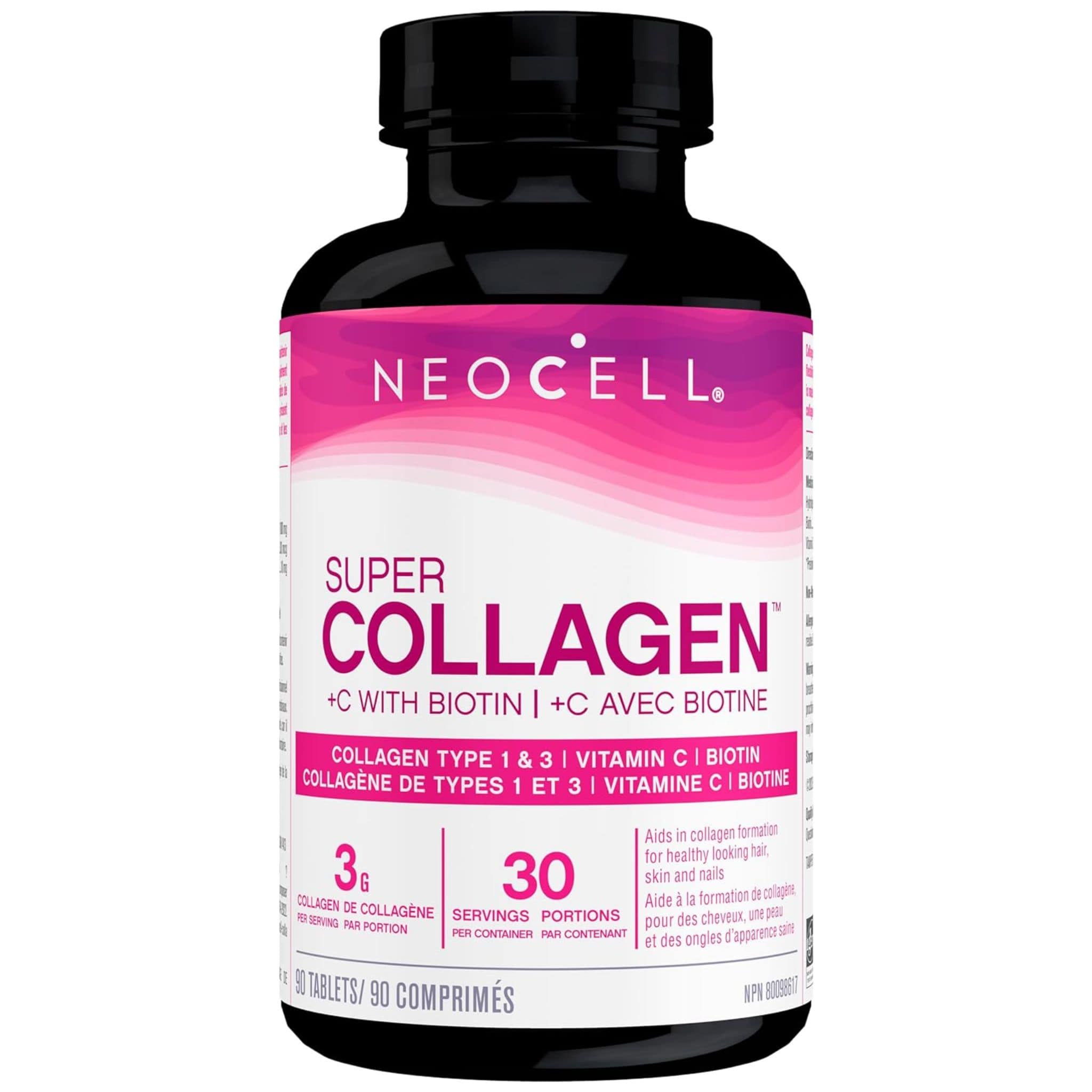 NeoCell Super Collagen+C with Biotin & Vitamin C, 90 Tablets