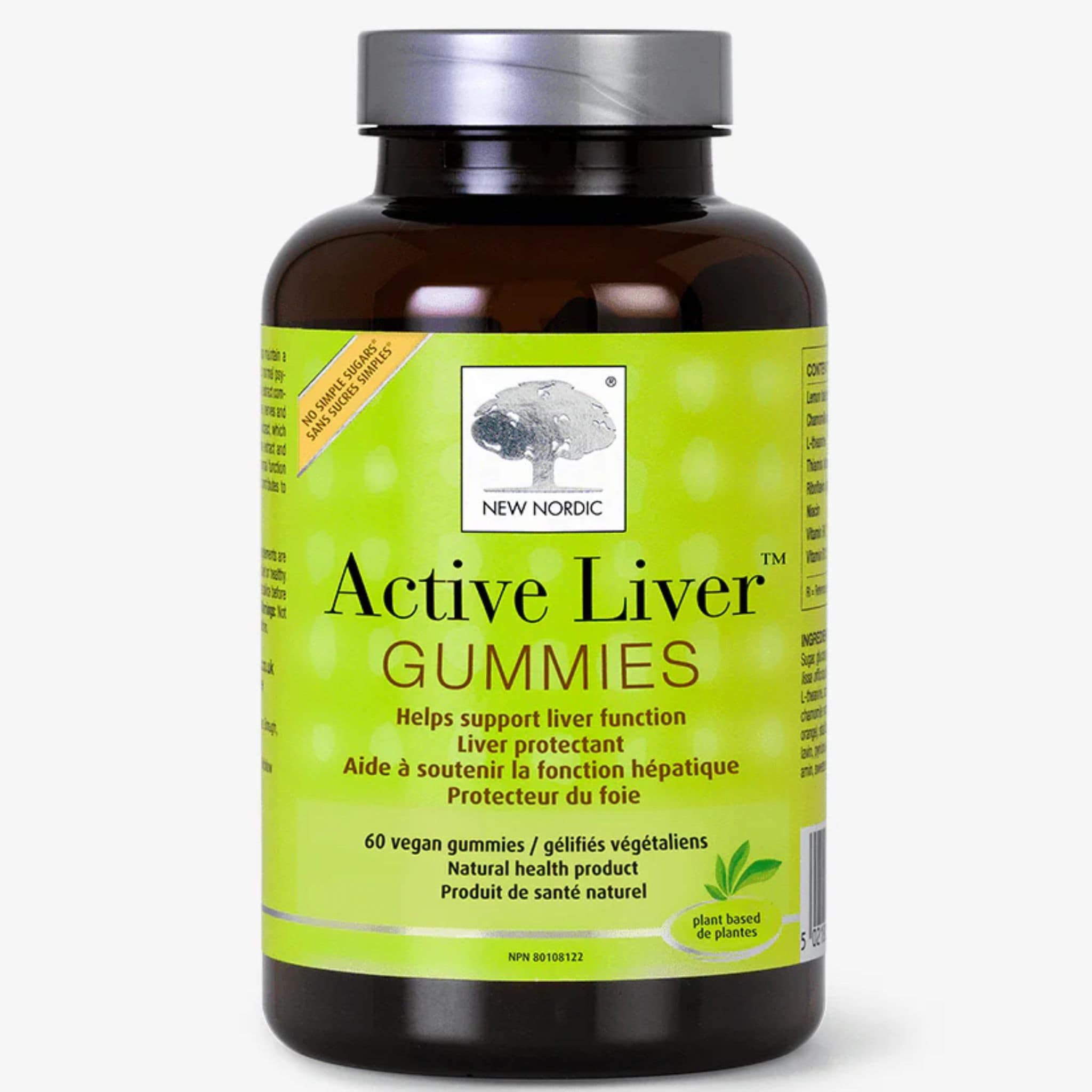 New Nordic Active Liver Gummies, 60 Vegan Gummies