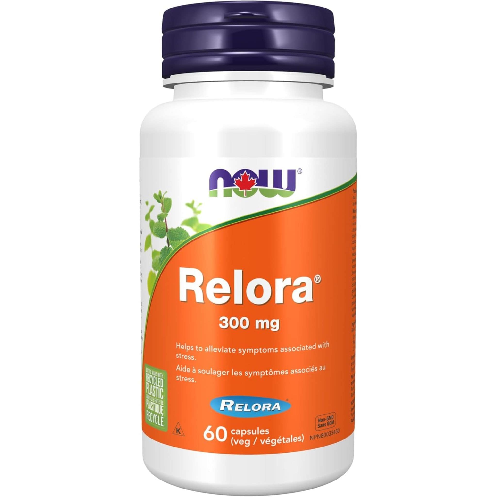 NOW Relora 300mg, Relaxing, Non-Sedating, Non-Habit Forming, Cortisol