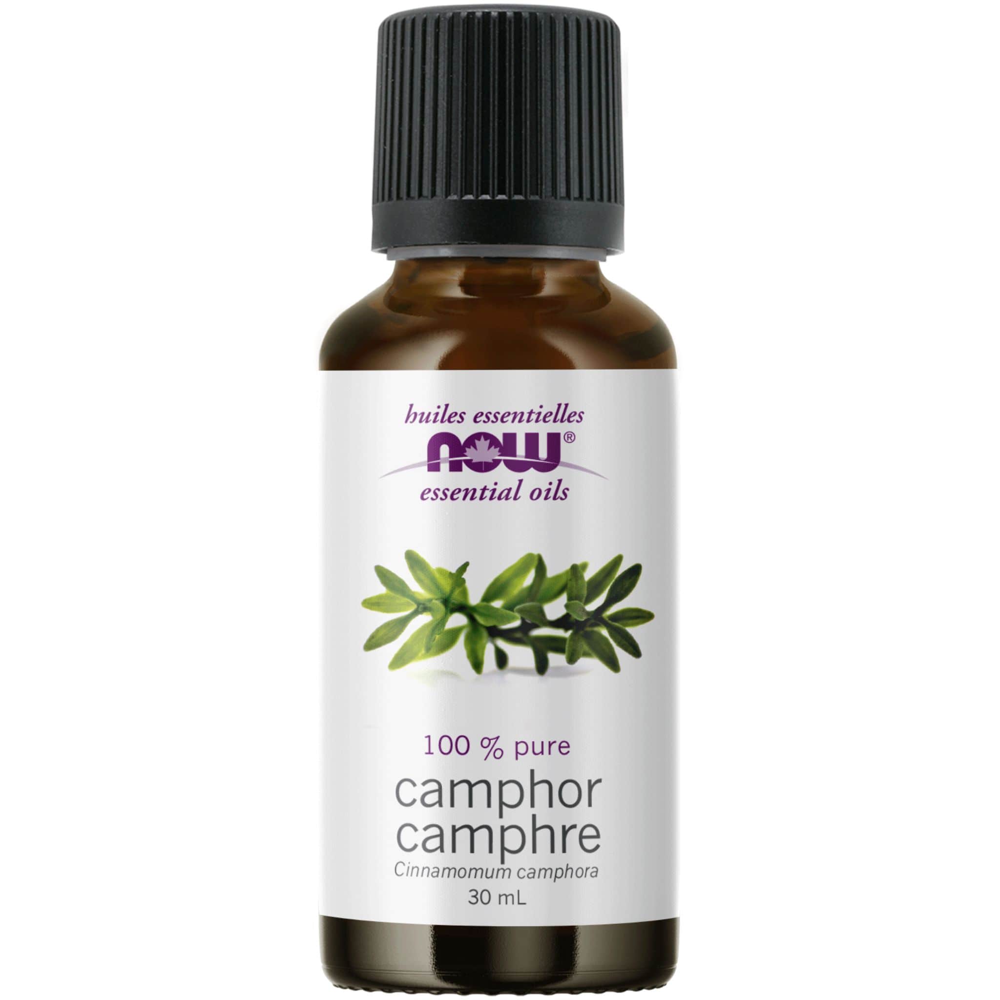 NOW Camphor Oil (Aromatherapy), 30ml