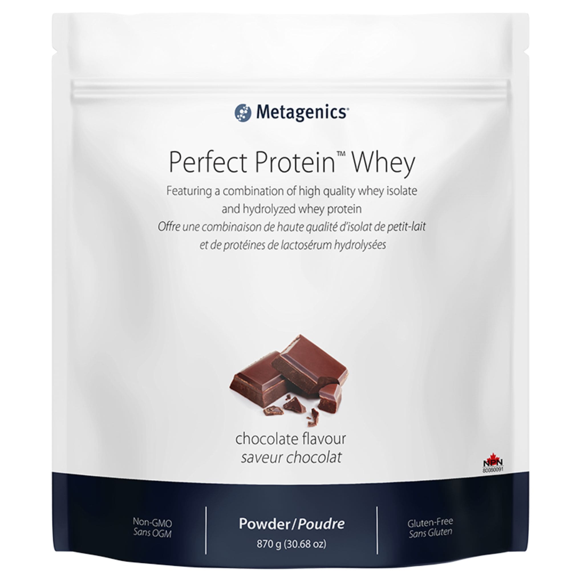 Metagenics Perfect Protein Whey Powder, 30 Servings, 810-870g
