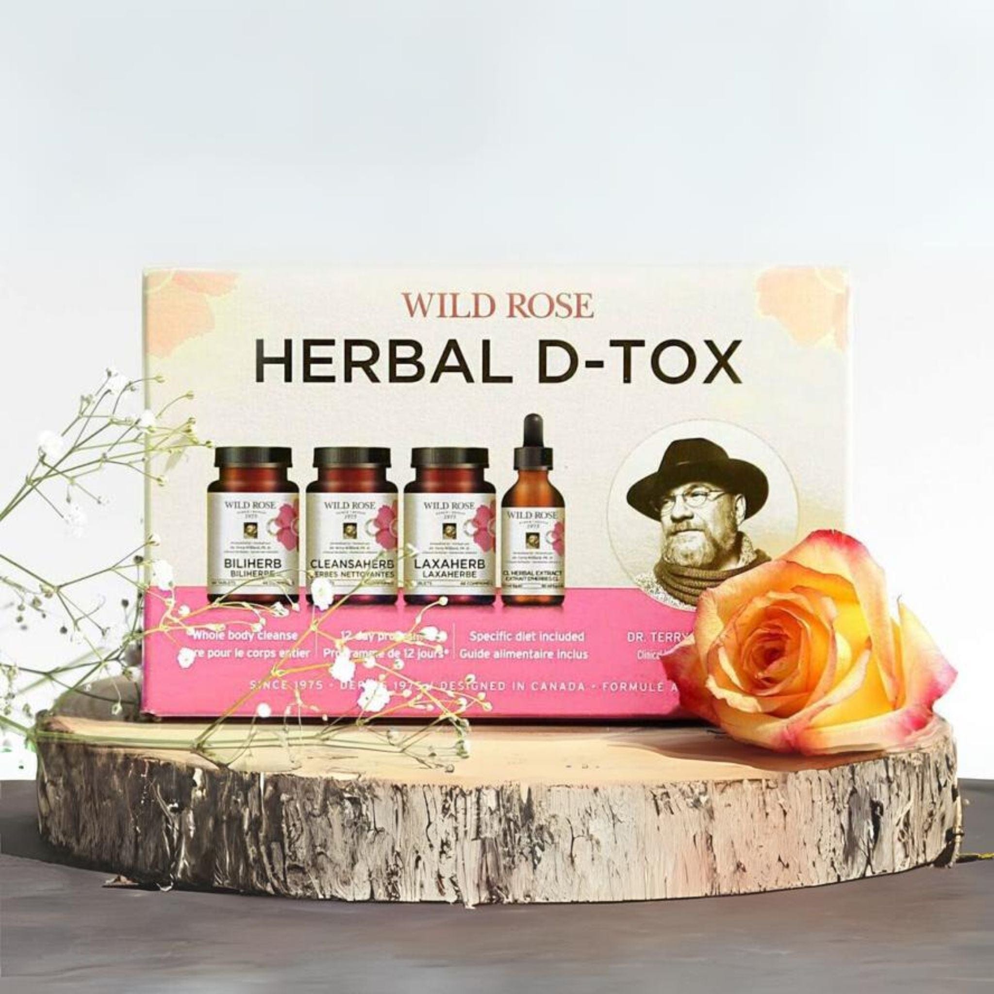 Wild Rose Herbal D-Tox, 12 Day Kit