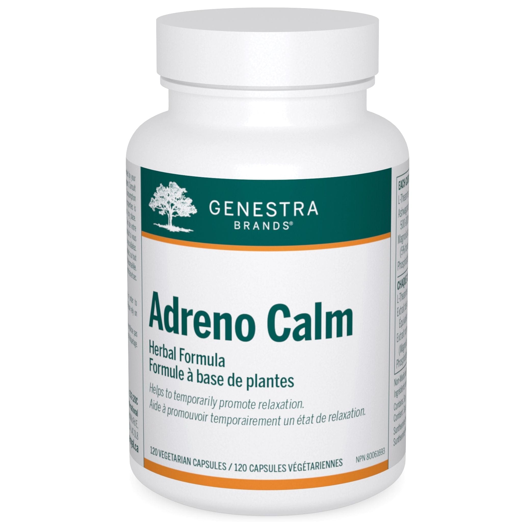 Genestra Adreno Calm, 120 Vegetarian Capsules