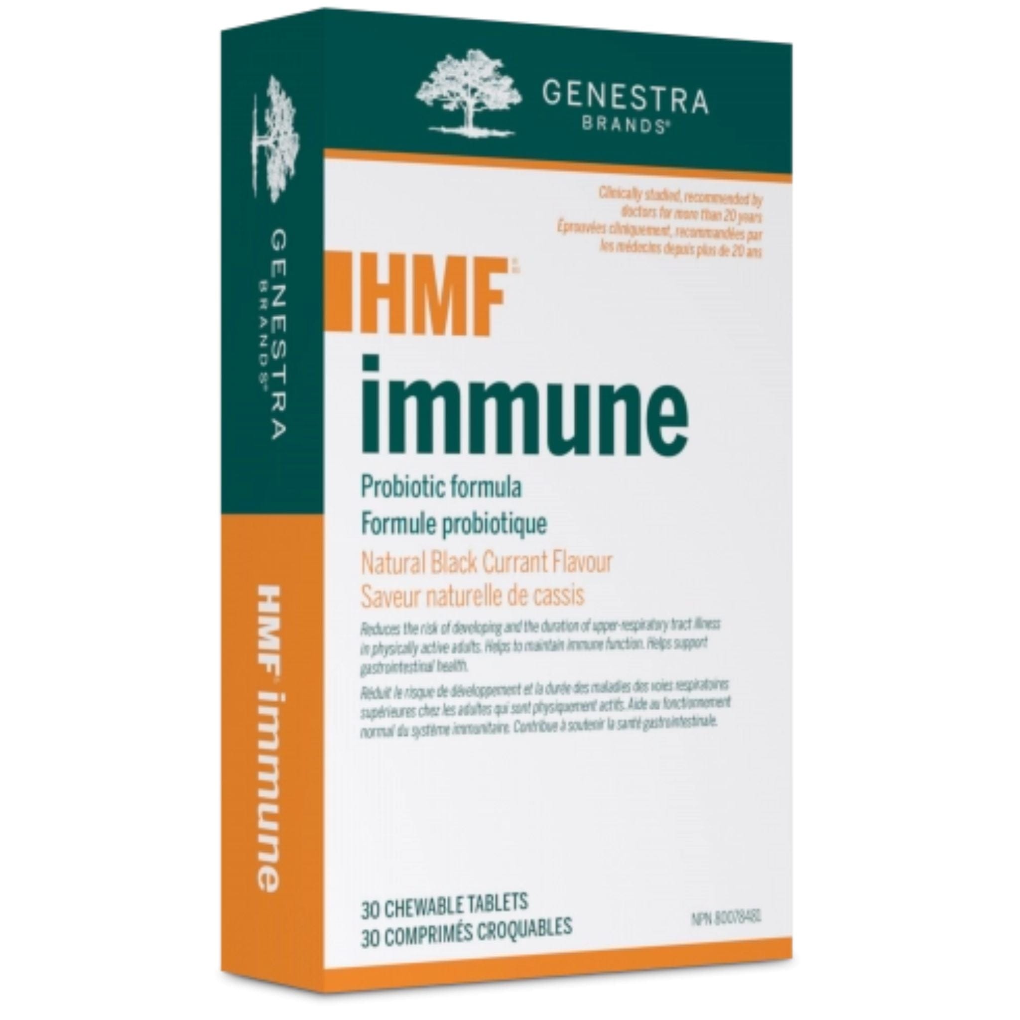Genestra HMF Immune, 30 Billion CFU, 30 Chewable Tablets