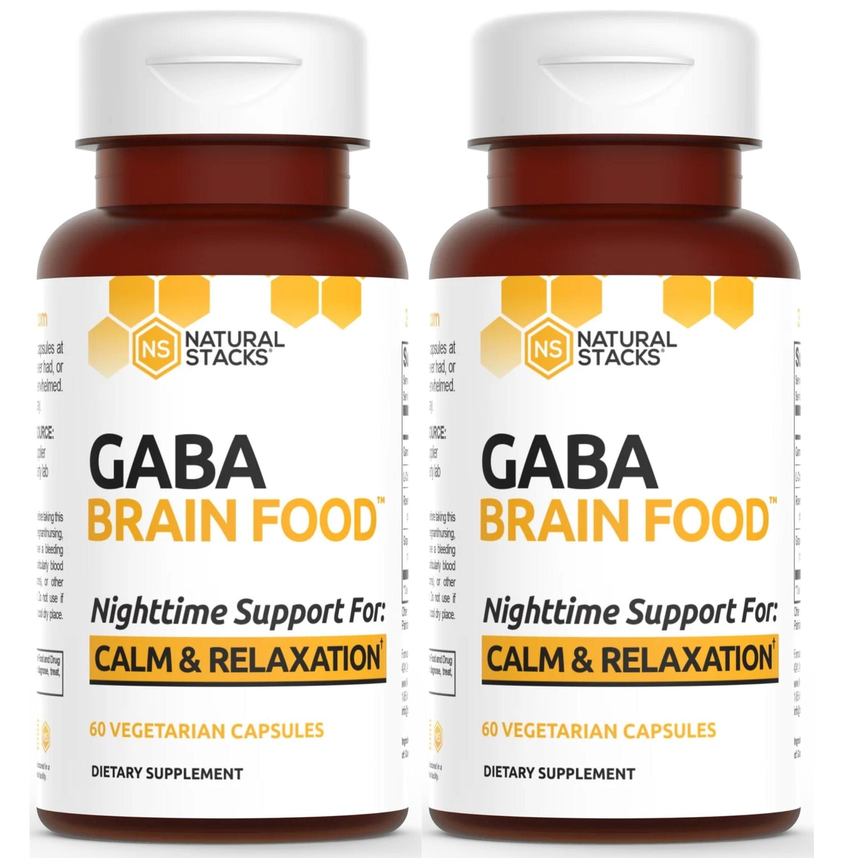 Natural Stacks GABA Brain Food, 60 Capsules