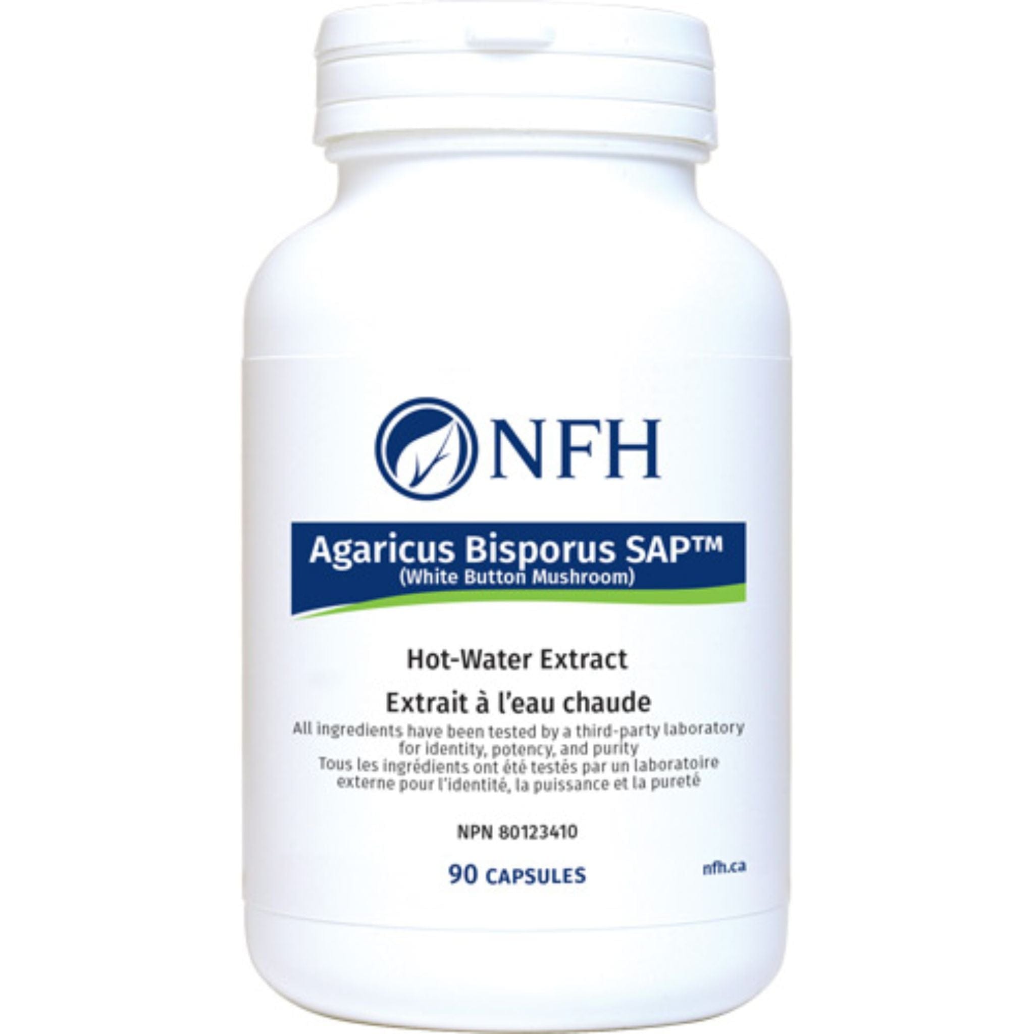 NFH Agaricus Bisporus SAP 667mg, 90 Capsules – Vitamart.ca