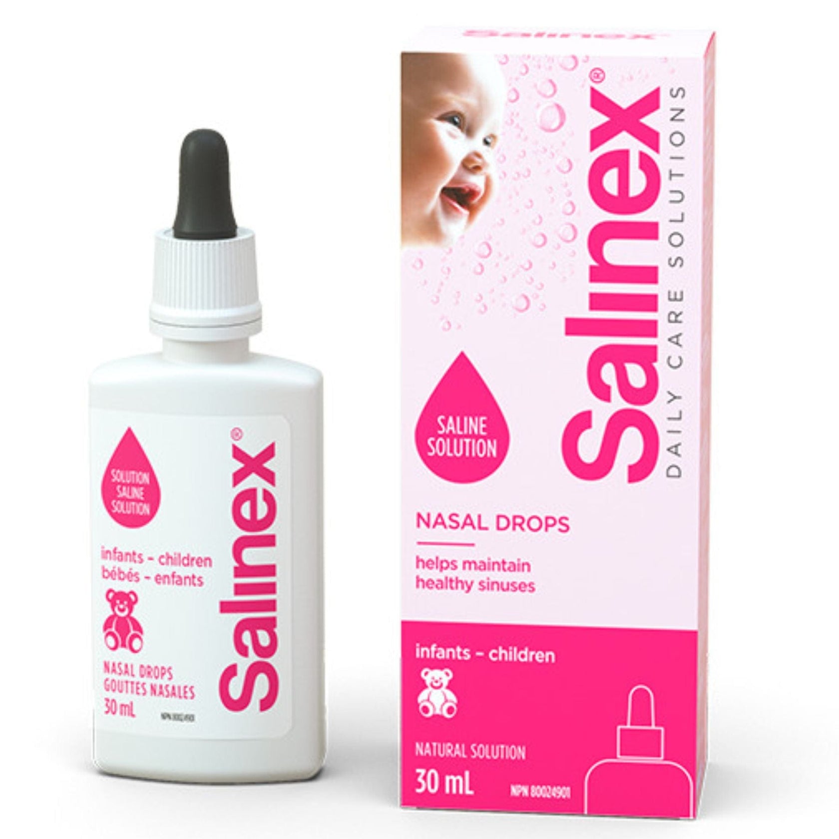 Salinex Nasal Drops Infants and Children, 30ml – Vitamart.ca