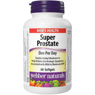 Shop Webber Naturals Super Prostate, 60 Softgels Canada