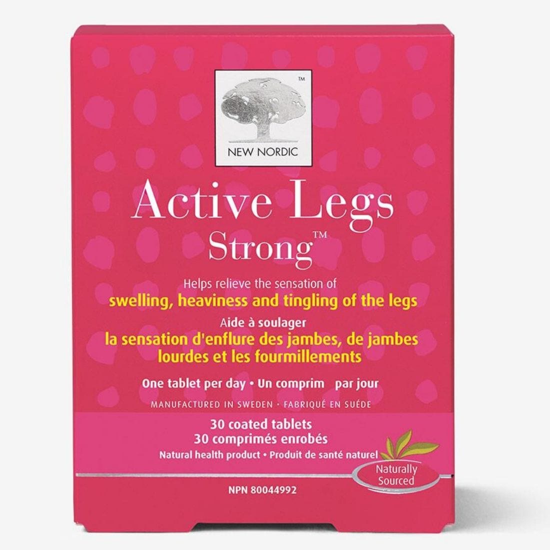 New Nordic Active Legs Strong, 30 Tablets – Vitamart.ca