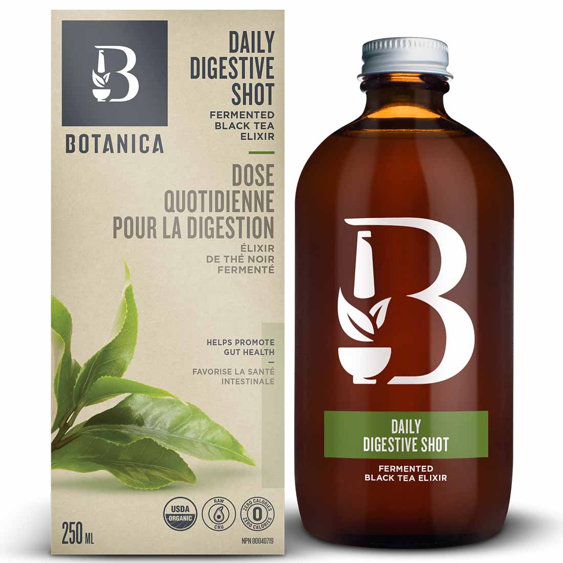 Botanica Daily Digestive Shot (Formerly Fermented Kombucha) (Certified ...