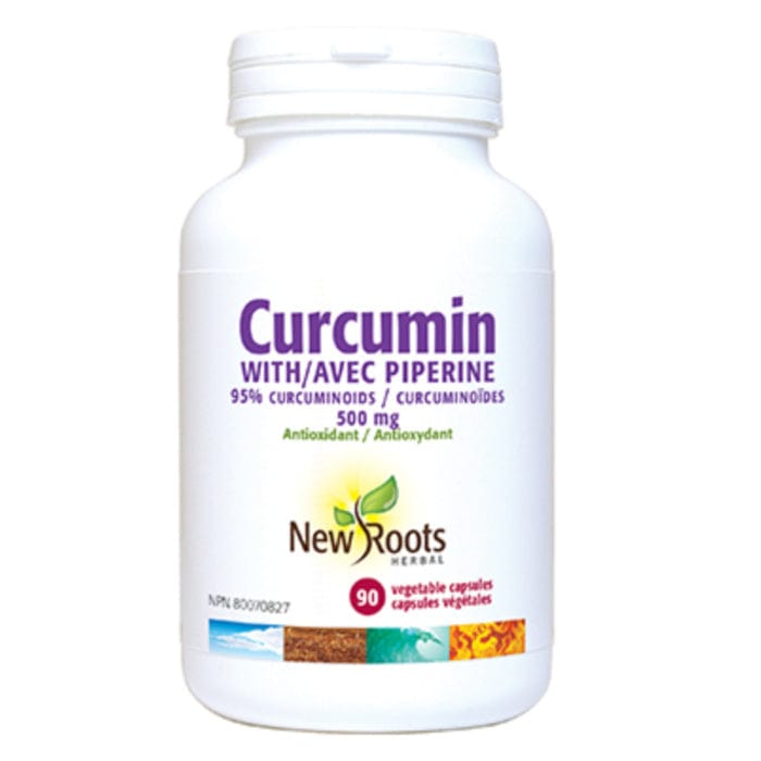 New Roots Curcumin 500mg, 90 Capsules – Vitamart.ca