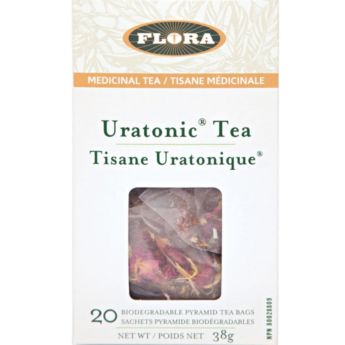 Flora Uratonic Tea (Helps Relieve Urinary Tract Infections), 20 Tea Ba