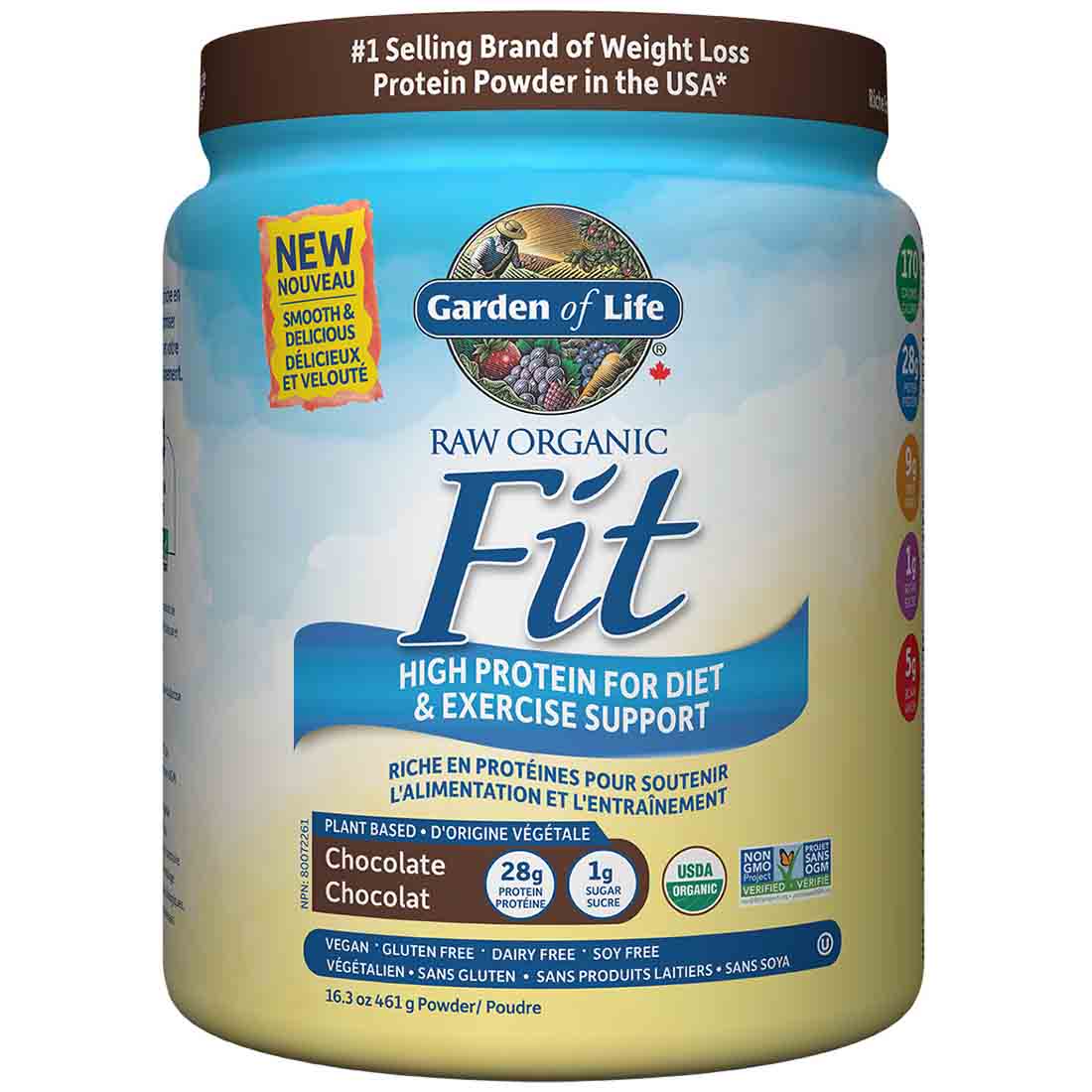 Garden of Life Raw Organic Fit Protein Powder – Vitamart.ca