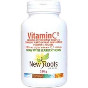 New Roots Vitamin C8 Ascorbate Complex (Powder)