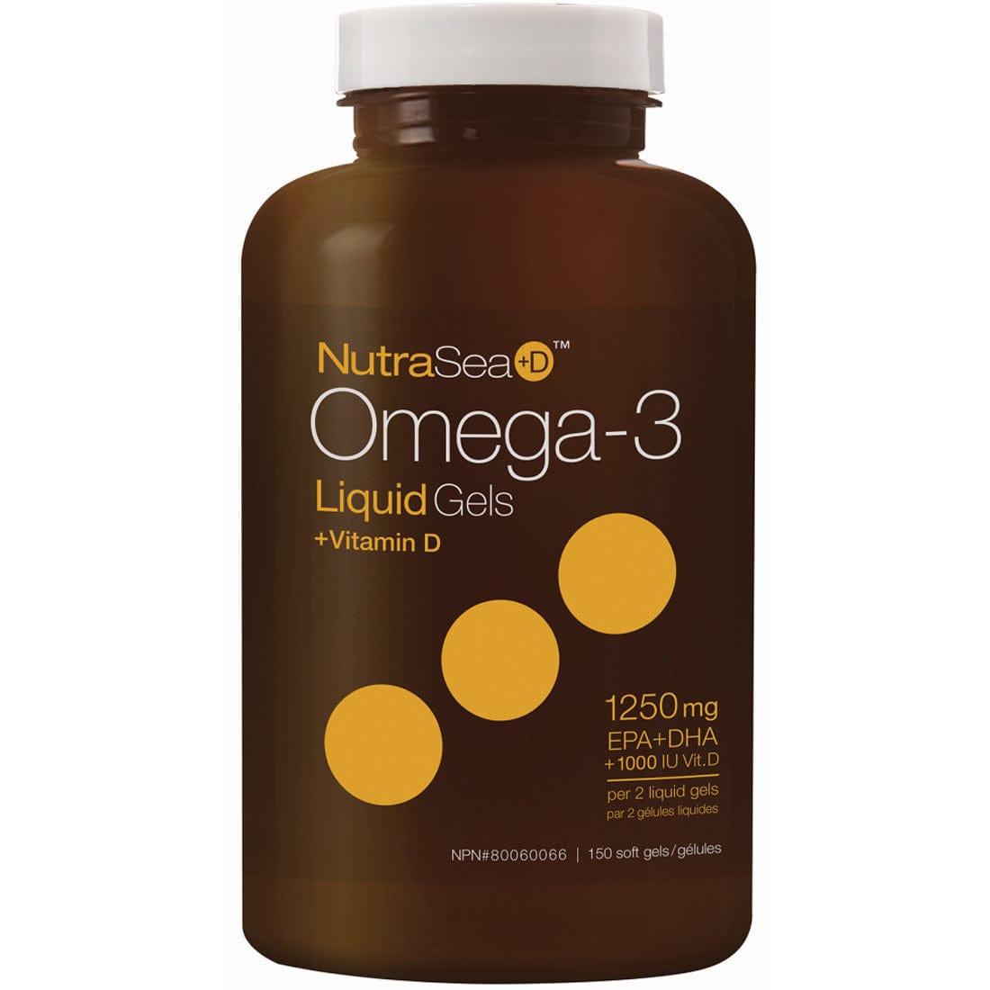 NutraSea+D Omega-3 Liquid Gels