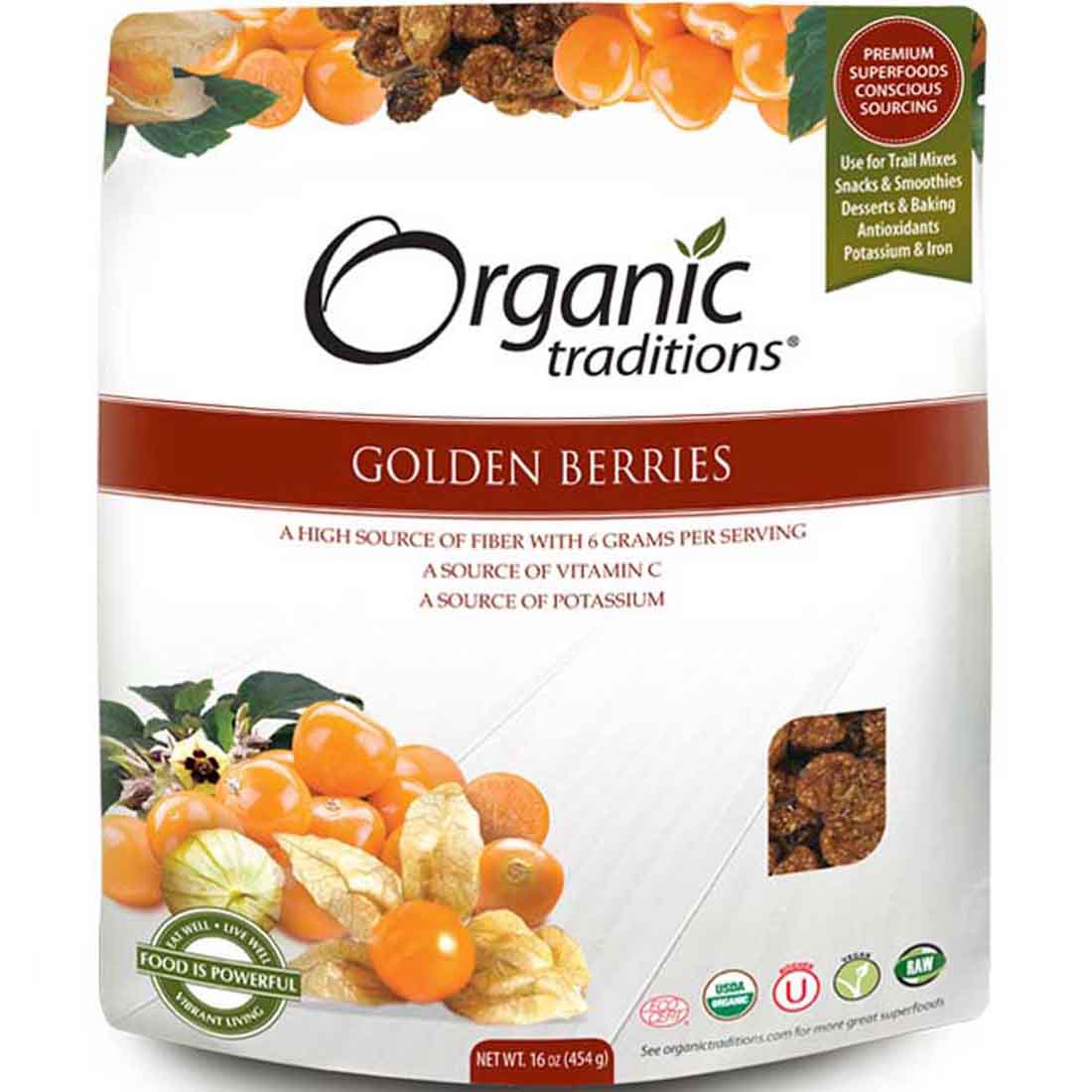 Organic Traditions Golden Berries