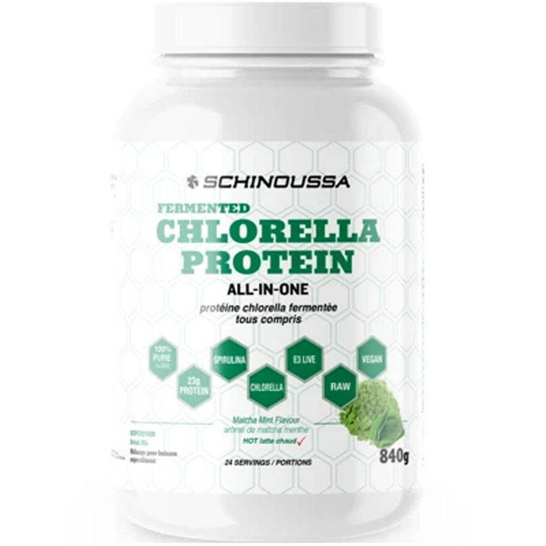 Schinoussa Fermented Chlorella Protein All-In-One, 840g – Vitamart.ca