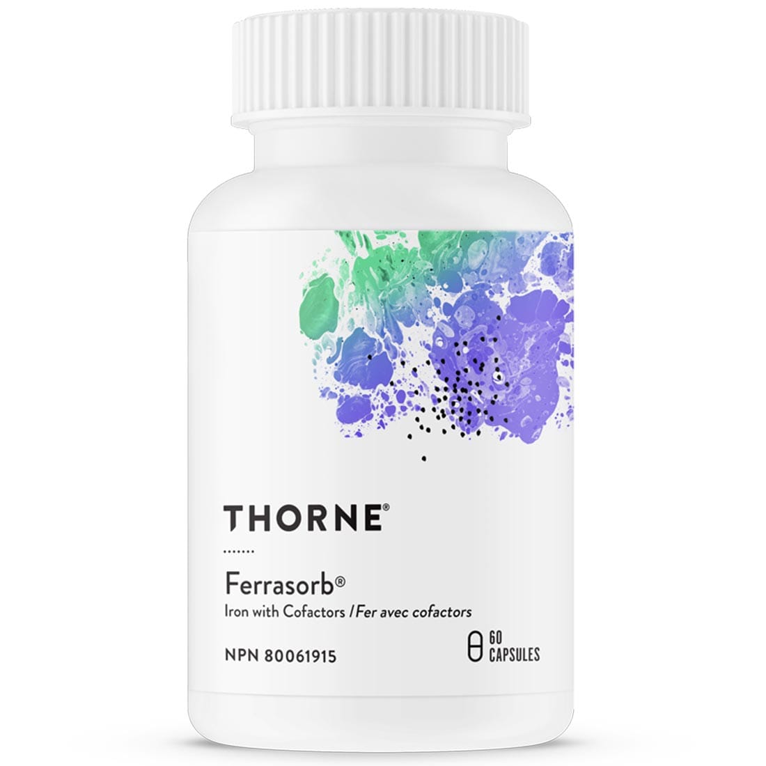 Thorne Ferrasorb, 60 Capsules – Vitamart.ca