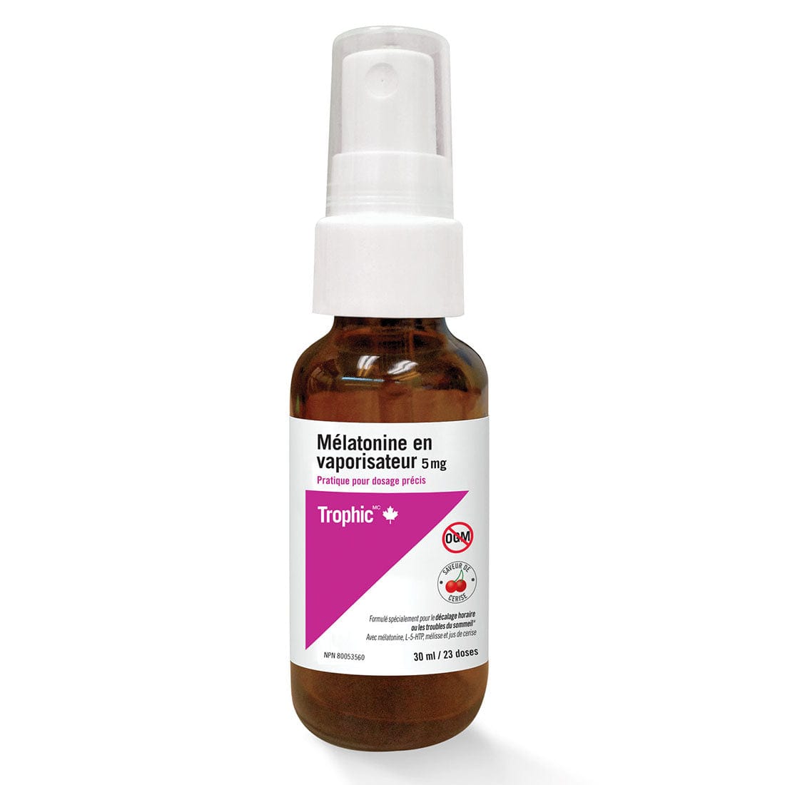 Trophic Melatonin Spray 5mg, 30ml – Vitamart.ca