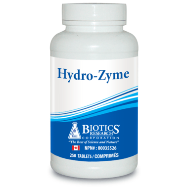 Biotics Research Hydro-Zyme, HCI + Enzymes