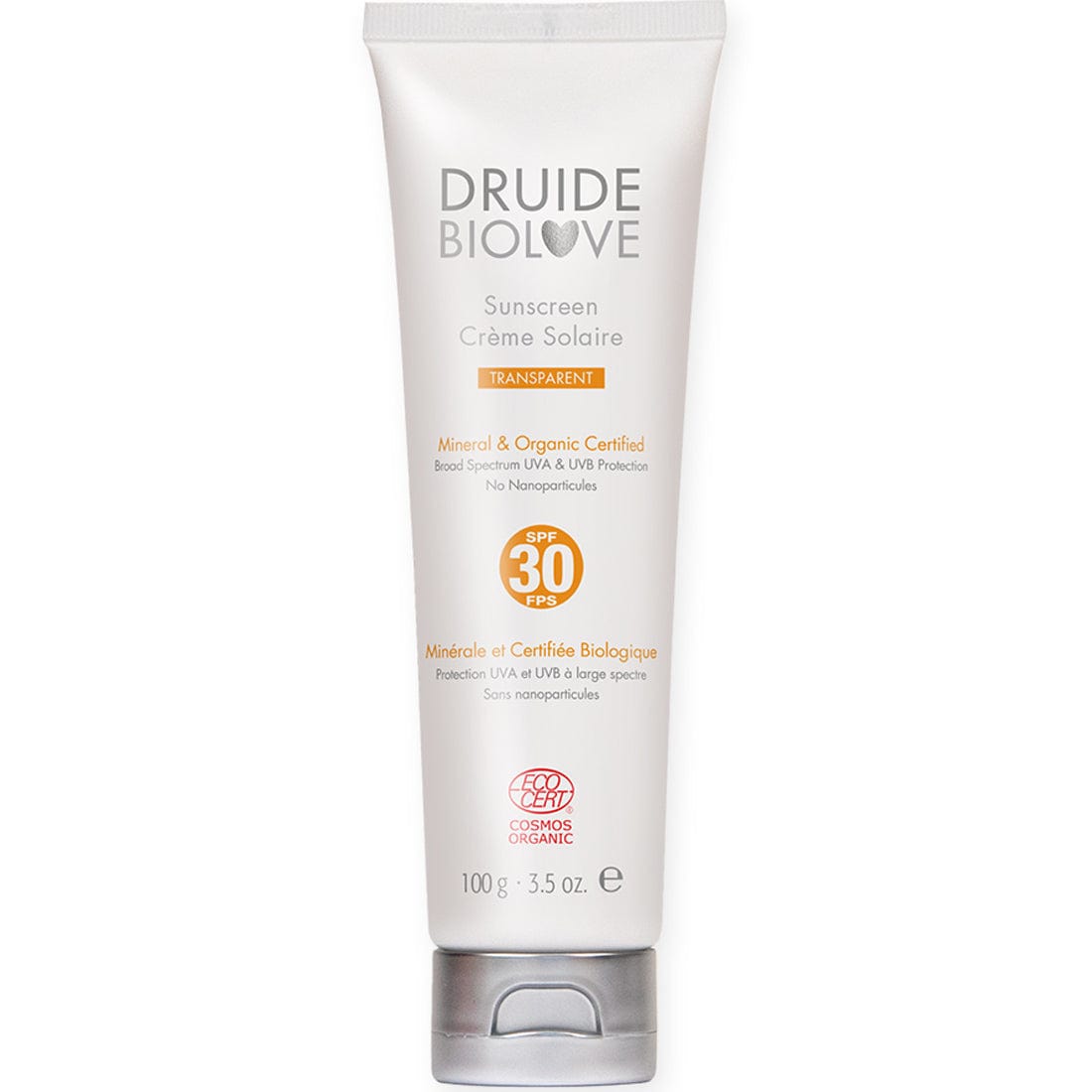 Druide Sunscreen SPF30 for Adults, 100g