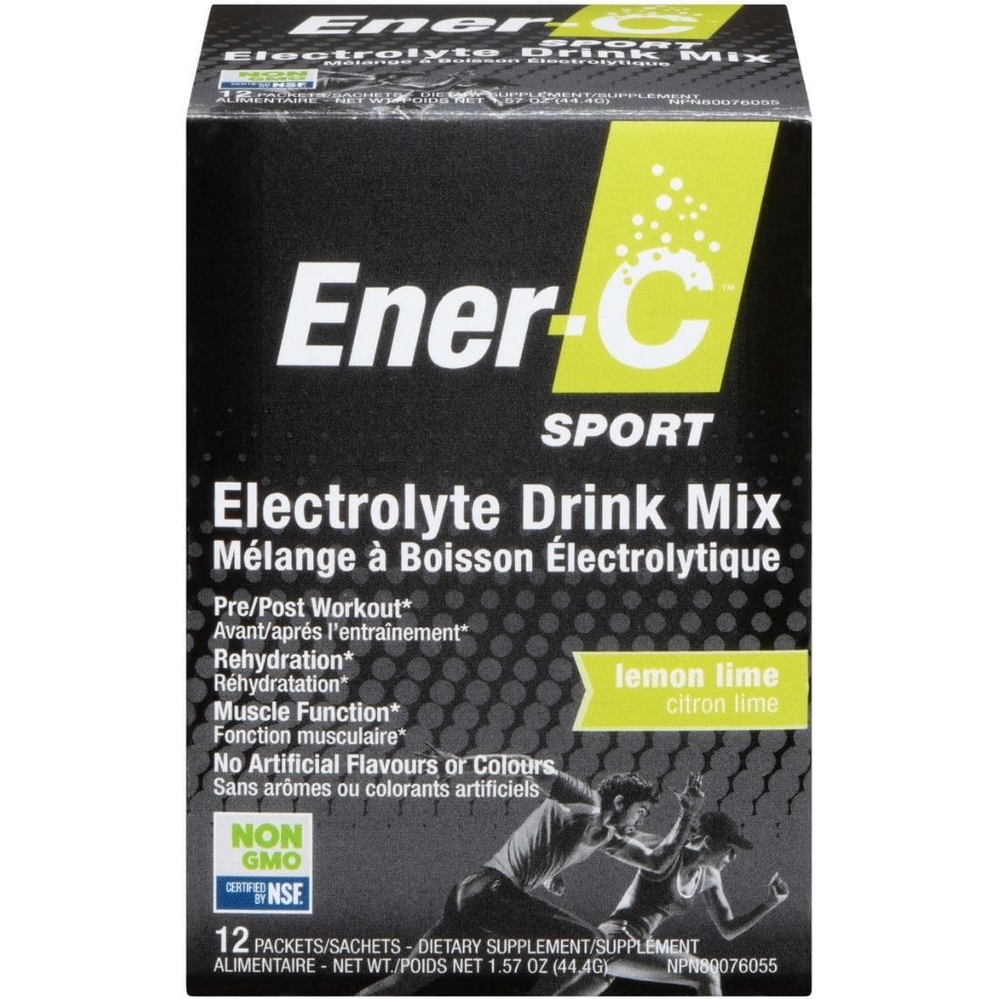 Ener-C Sport Electrolyte Drink Mix, Pre and Post Workout