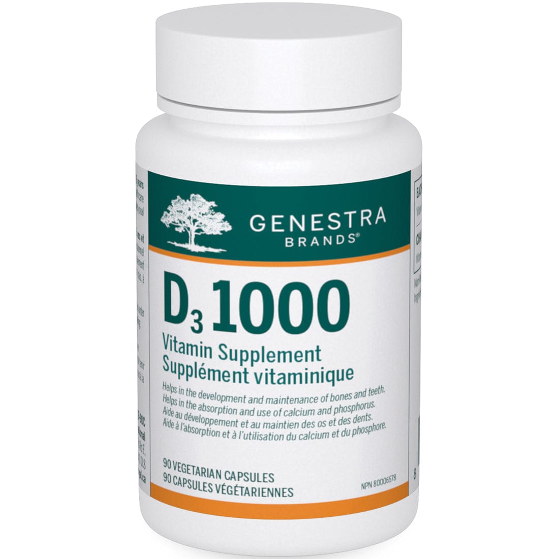 Genestra D3 1000IU, 90 Capsules – Vitamart.ca