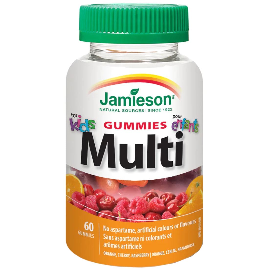 Jamieson 100% Complete Kids Multivitamin Gummies, 60 Gummies