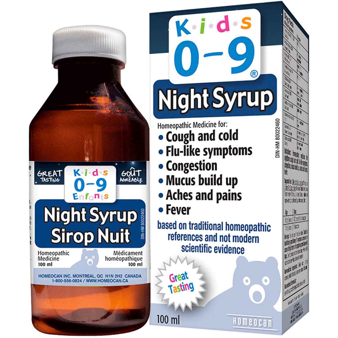 Kids 0-9 Night Syrup – Vitamart.ca