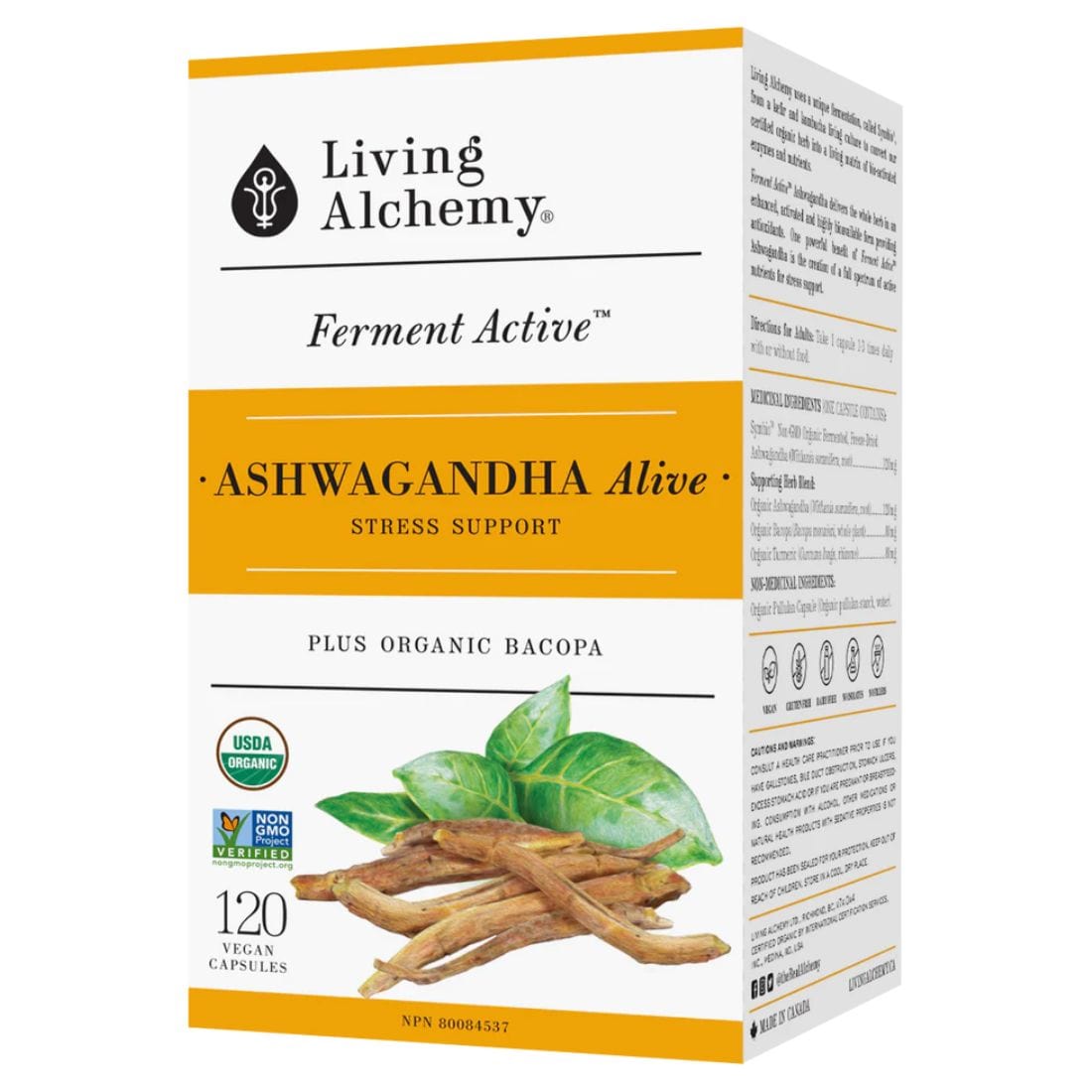 Living Alchemy Ashwagandha Alive – Vitamart.ca