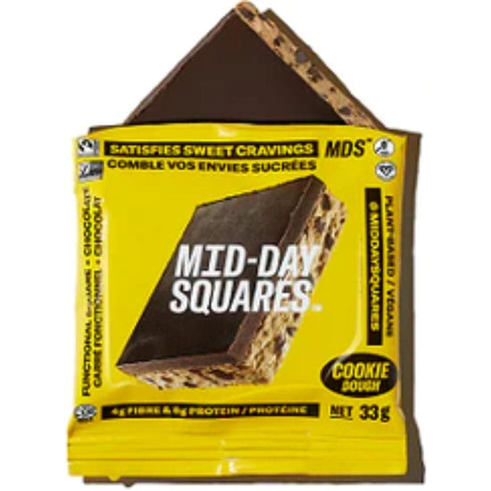 Mid-Day Squares, Real Chocolate Superfood, 33g Per Square