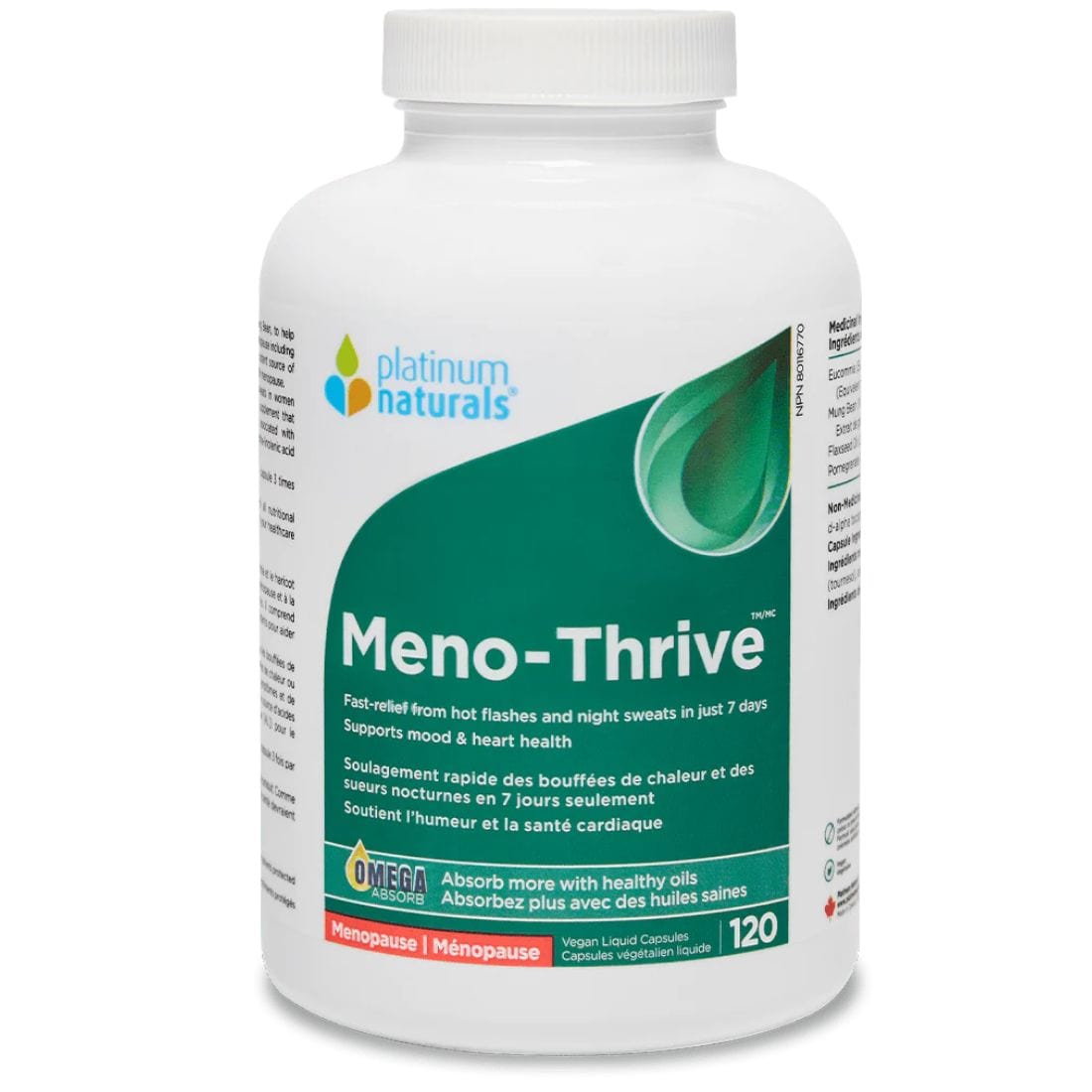 Platinum Naturals Meno-Thrive Menopause Formula – Vitamart.ca