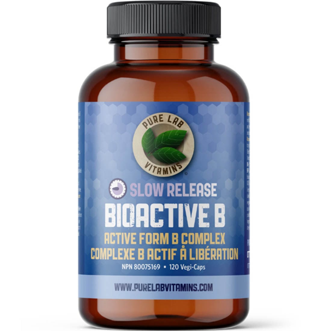 Pure Lab Vitamins Bioactive B Complex Slow Release – Vitamart.ca